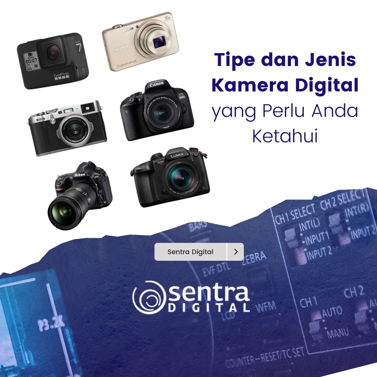 Tipe Dan Jenis Kamera Digital Yang Perlu Anda Ketahui