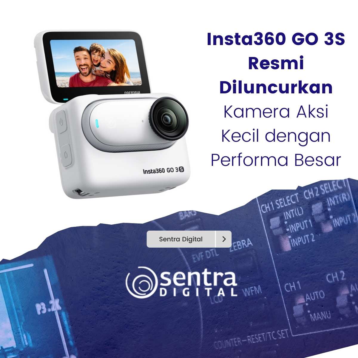 Insta360 GO 3S Resmi Diluncurkan, Kamera Aksi Kecil Dengan Performa Besar