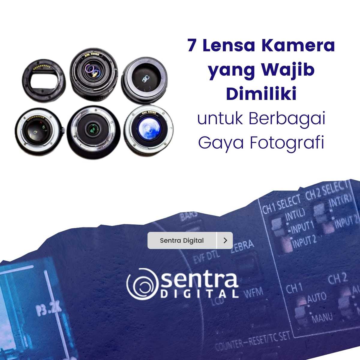 7 Lensa Kamera Yang Wajib Dimiliki Untuk Berbagai Gaya Fotografi